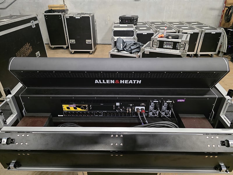Allen & Heath DLive S7000 with DM-64 and waves/dante cards | Reverb