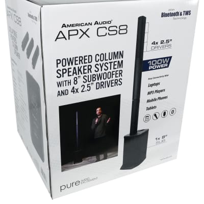 AMERICAN AUDIO APX CS8 Line Array DJ/PA Speaker | Reverb