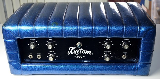 Kustom Model 100 Amplifier Head Vintage | Reverb