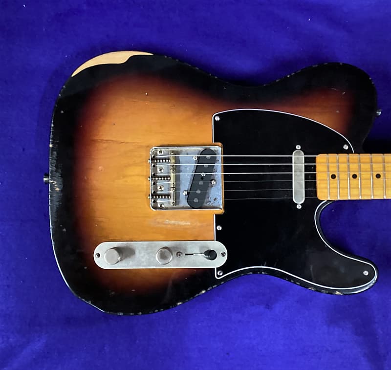 Relic Tele Telecaster LOADED Aged Body Custom - Sunburst, | Reverb