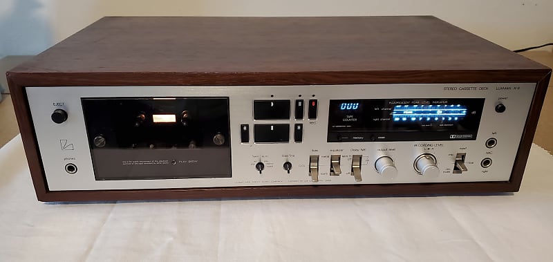 Vintage Stereo Cassette Deck Luxman K-8 | Reverb