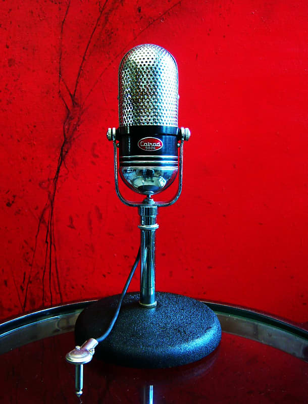 Vintage 1960's Calrad 500C crystal pill microphone High Z | Reverb