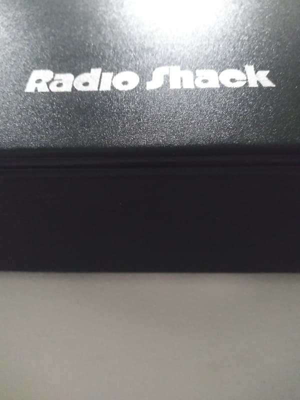 Radio Shack Dynamic Unidirectional Mic 33-3002 1970s - Black | Reverb