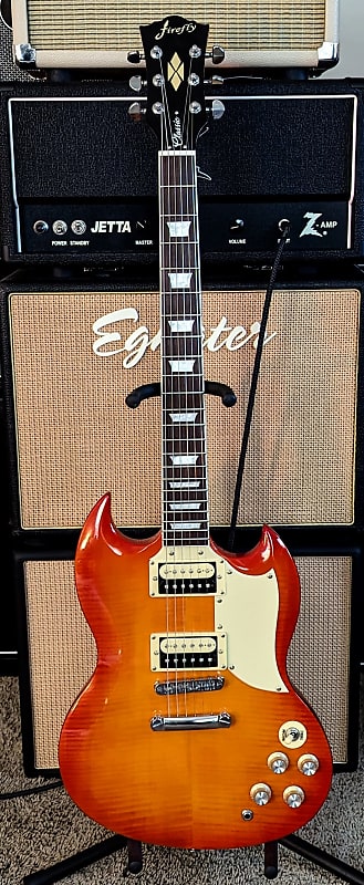 Firefly FFLG - SG Copy 2022 - Honeyburst | Reverb