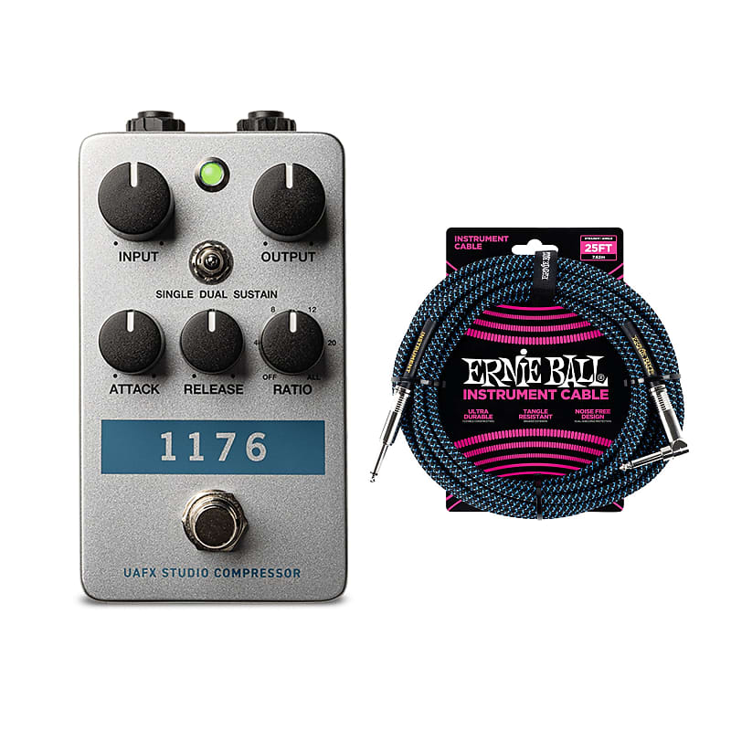 Universal Audio UAFX 1176 Limiter Pedal Bundle with Ernie | Reverb