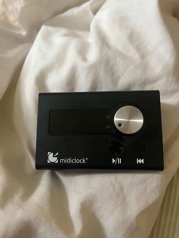 E-RM Erfindungsburo ERM Midiclock+ MIDI Master Clock - Black | Reverb