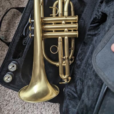 Austin Custom Brass Doubler's Cornet - Satin | Reverb