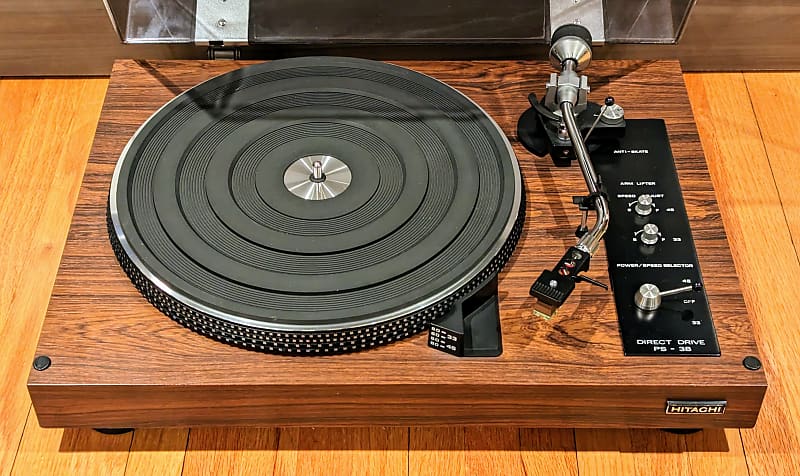 Hitachi PS-38 Direct Drive Turntable / Fully Serviced & | Reverb