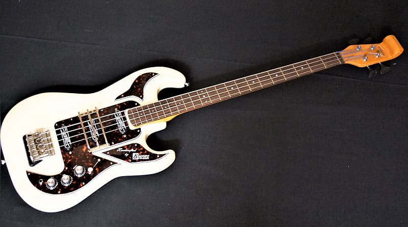 Burns John Rostill Bass Reissue White | Reverb