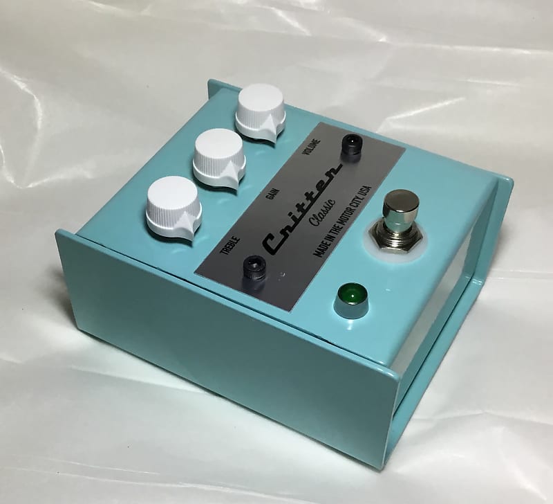 Critter - Klone (Standard Circuit+Fat Switch.) Sea Foam Green | Reverb