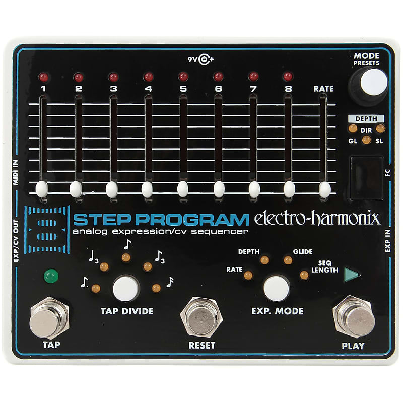 Electro-Harmonix EHX 8-Step Program Analog Expression/CV | Reverb