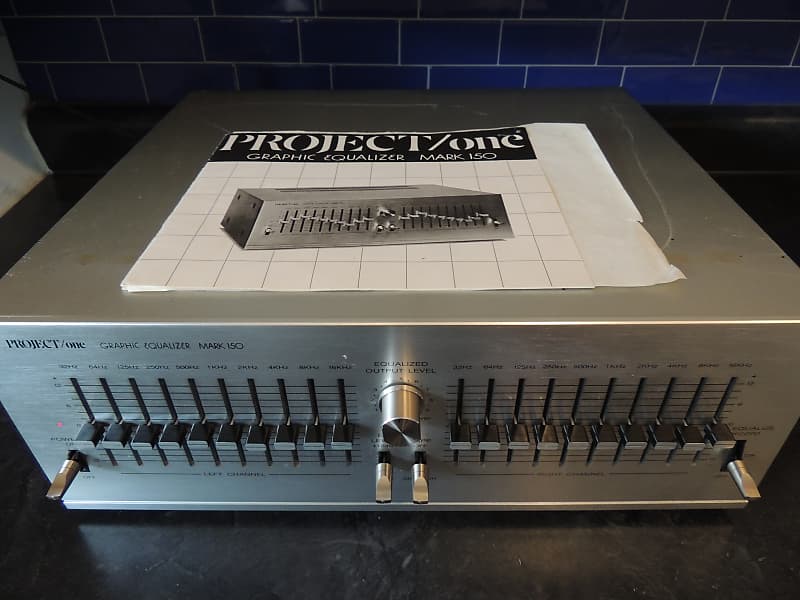 Vintage Project One Mark 150 Equalizer- Silver | Reverb