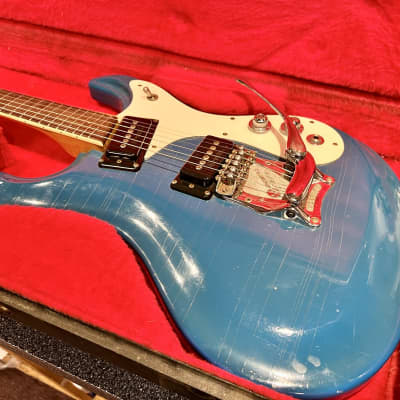 Mosrite The Ventures Model 1965 Blue | Reverb