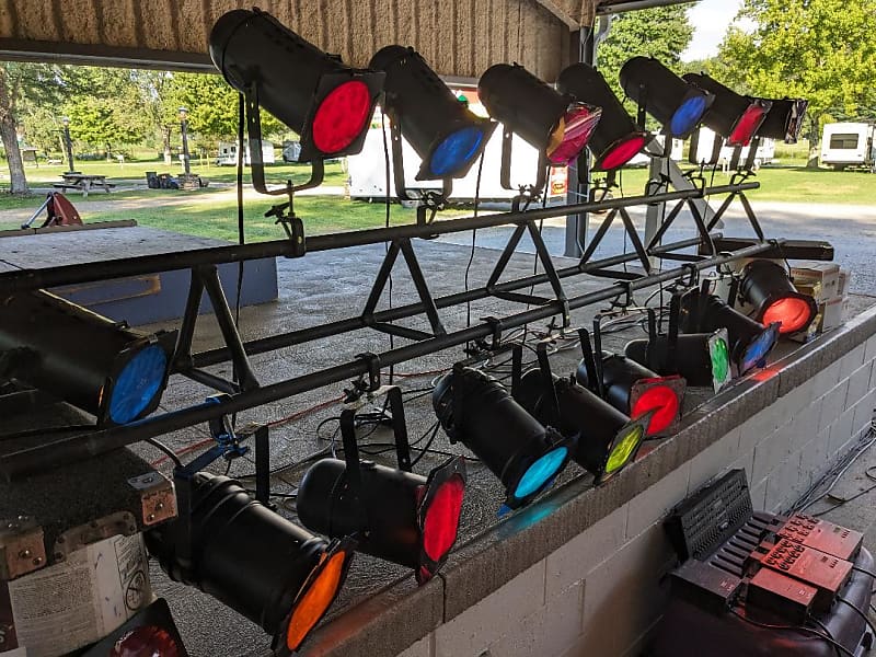 American DJ PAR 56 fixtures - used | Reverb