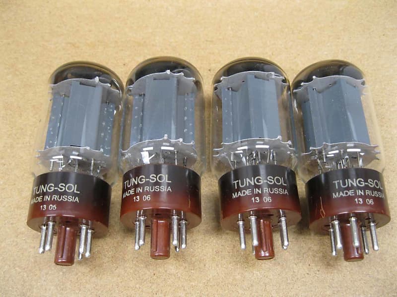 Tung Sol 5881 Matched Quad | Reverb