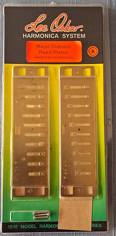 Lee Oskar 1910RP_A Harmonica Reed Plates - Key of A 2010s - | Reverb