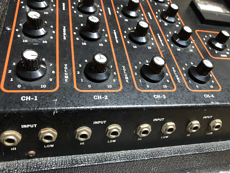 Multivox Premier mixer | Reverb