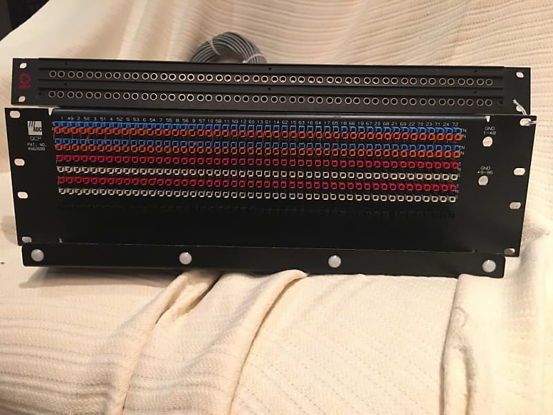 AVP 96 Point TT Bantam Patchbay w/ ADC Ultra Patch | Reverb