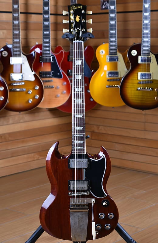 Gibson Custom Shop Murphy Lab 1964 SG Standard Reissue with | Reverb