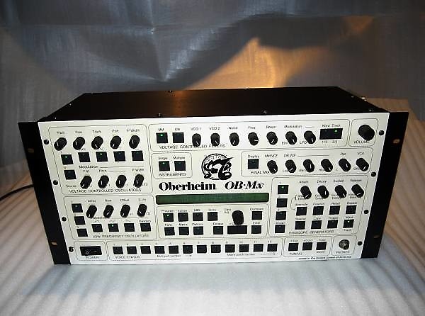Oberheim OB-MX 4-Voice Rack Synthesizer Module true analog | Reverb UK