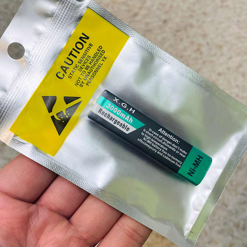 3000 mAh Gumstick Battery for Walkman Sony Panasonic Aiwa | Reverb