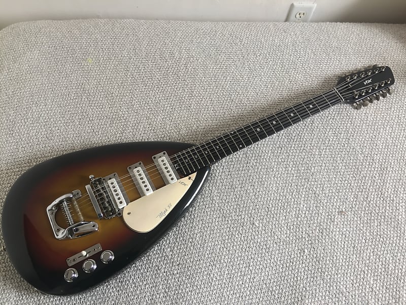 Vox Mark XII 1967 Continental Teardrop made in Italy (vintage | Reverb