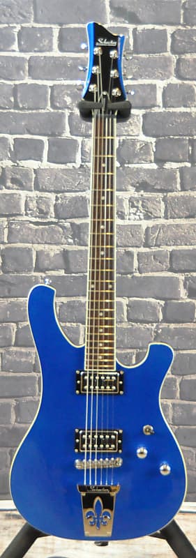 Schecter Stargazer Prototype 2013 - Blue Metallic Near | Reverb