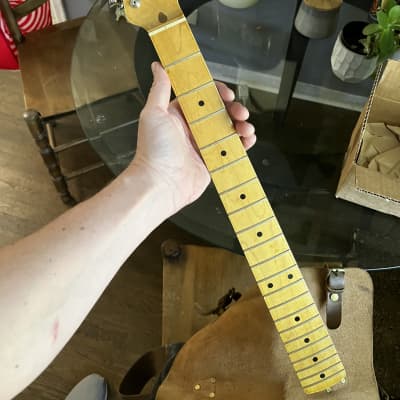 Musikraft Strat neck nitro | Reverb
