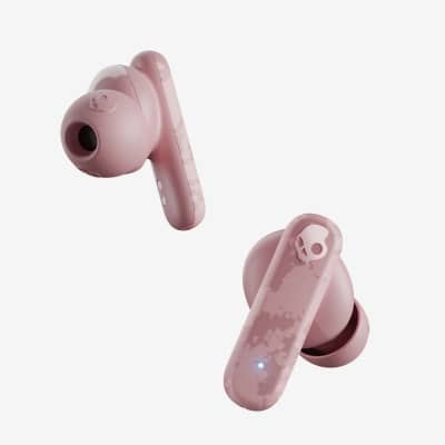 Skullcandy Smokin' Buds True Wireless Earbuds (Washed Rose) | Reverb
