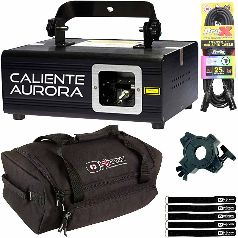 X-Laser Caliente Aurora Aerial DJ Effect Laser Light Fixture | Reverb