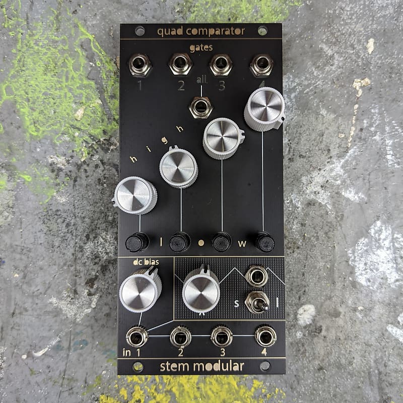 STEM Modular Quad Comparator 2022 Black & Gold | Reverb