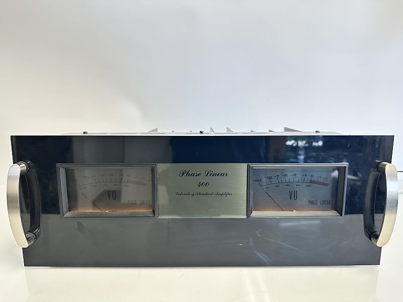 Phase Linear 400 Stereo Power Amplifier (Black) | Reverb Australia
