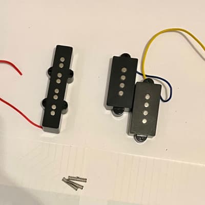 P&J set of two bass guitar pickups | Reverb