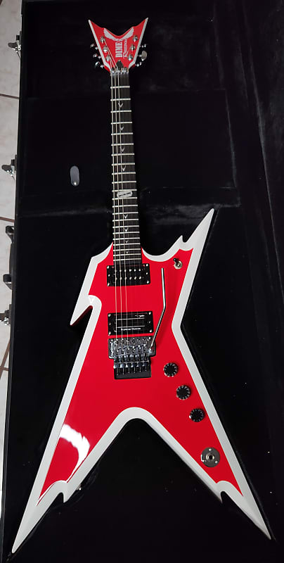 Dean Razorback 2010 - Red/White | Reverb