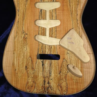 Spalted Maple Top / Aged Cottonwood Strat body - Standard - | Reverb