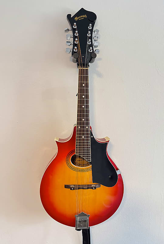Suzuki MF300 Mandolin 1975-1980 - Cherry Sunburst | Reverb