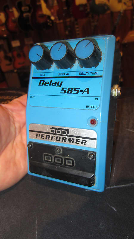 ~1981 DOD Performer Series Delay 585-A Blue | Reverb Canada