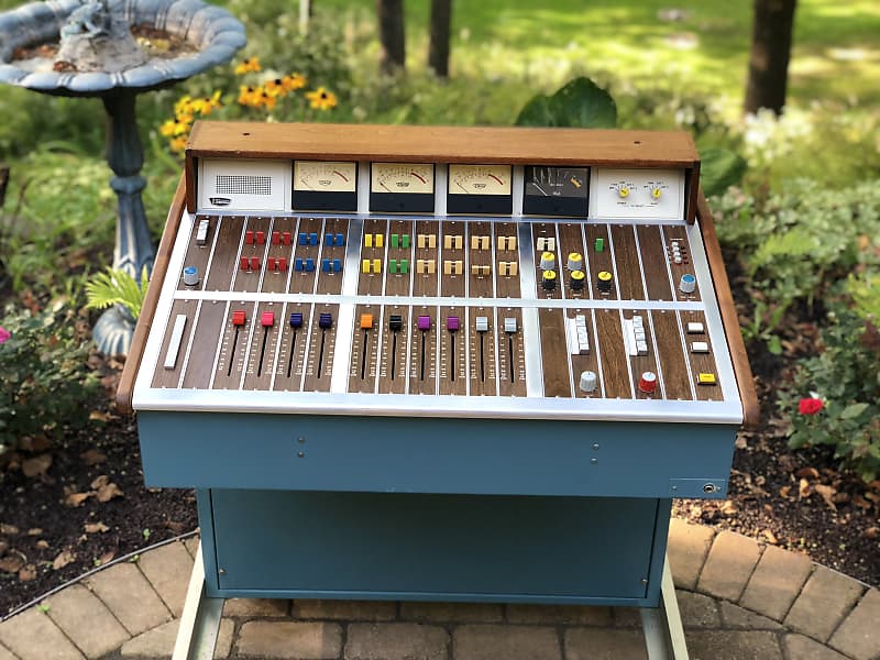 *Stunning 1969 McCurdy 7500 Stereo Production Console Sidecar | Reverb