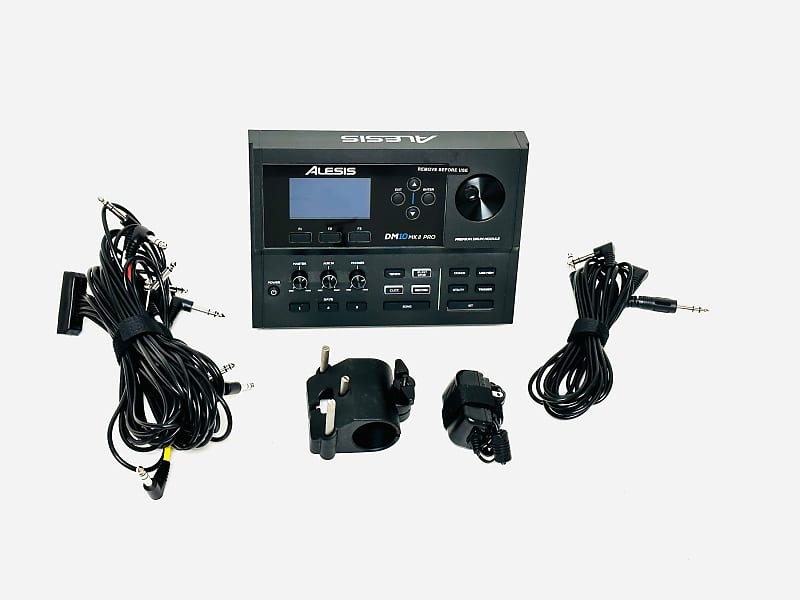 Alesis DM10 MKII Pro Drum Module Brain with Cables and Mount | Reverb