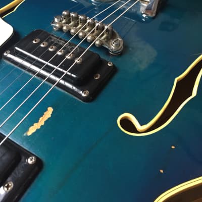 Mosrite Celebrity 1 1968 INK BLUE | Reverb