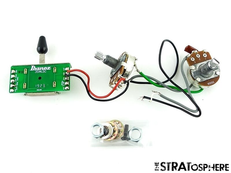 Ibanez S521 500K POTS + 5 Way SWITCH S Series Guitar Parts | Reverb