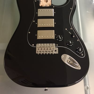 Custom Made Strat Stratocaster HHH Humbucker Loaded Pickguard | Reverb