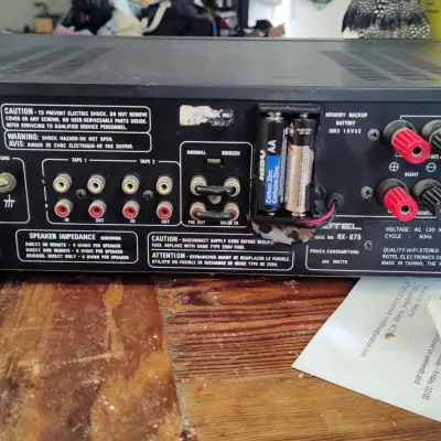 Rotel RX-875 1988 Black | Reverb