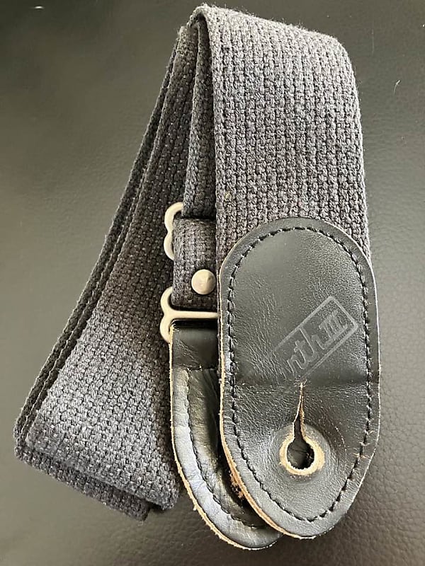 Original Earth III Black Guitar Strap 1980's EVH Made in USA | Reverb