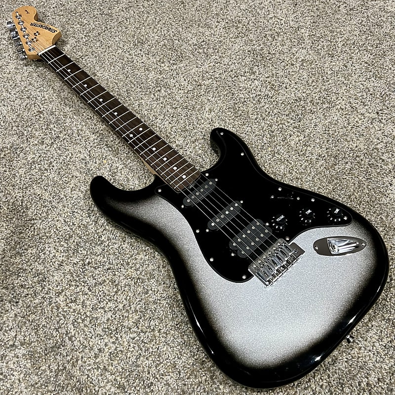 Fender Starcaster Stratocaster Silverburst Electric Guitar | Reverb