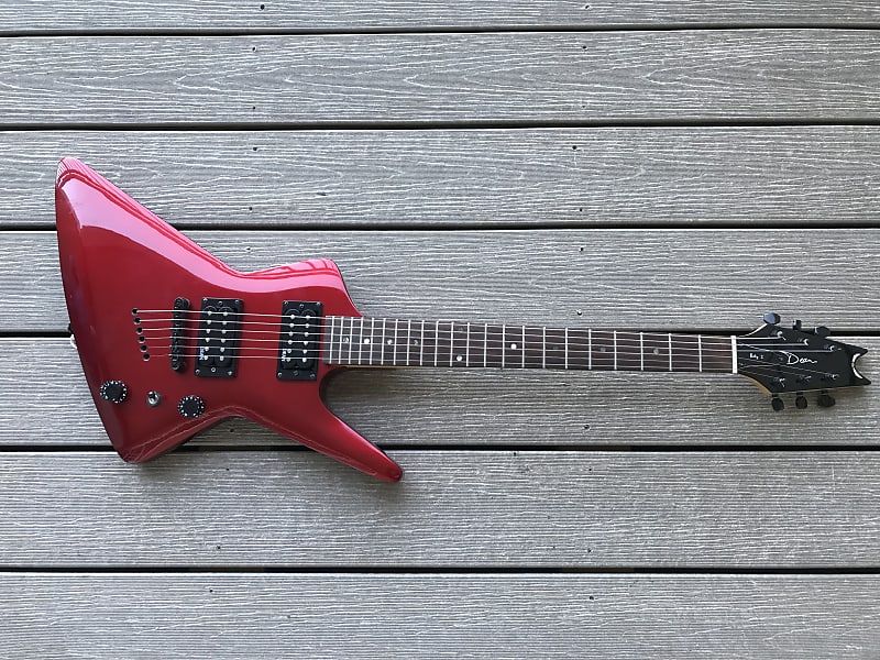 Dean Baby Z Red Electric Guitar | Reverb