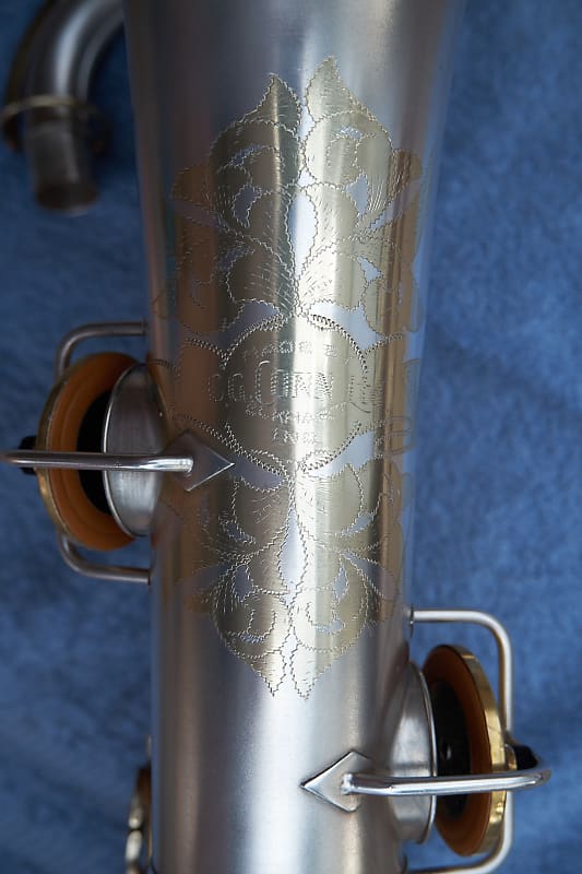 Conn C Melody Saxophone NWI Silver w/Gold Plated Keys & | Reverb