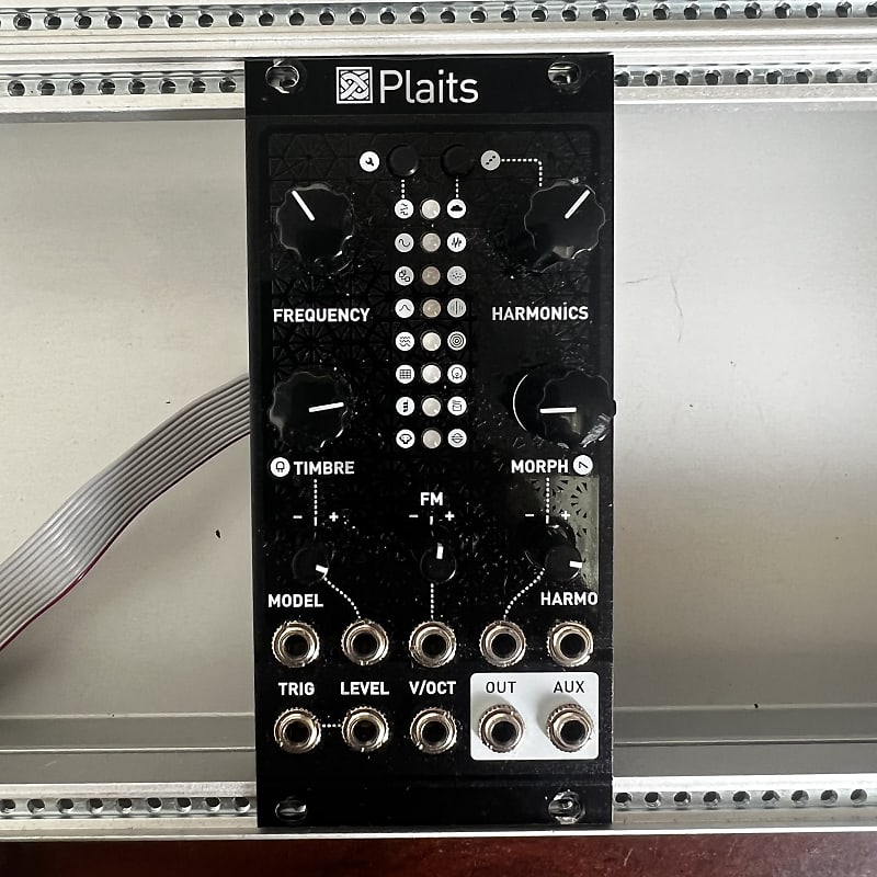 Momo Modular Plaits clone 2022 - Black | Reverb