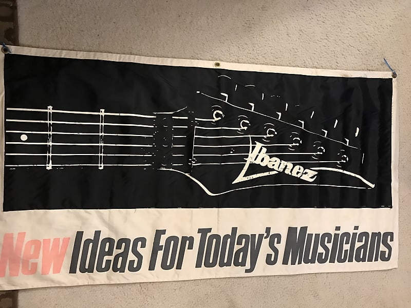Ibanez Dealer Banner *Extremely Rare* | Reverb