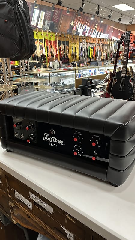 Kustom K100-2 Vintage Guitar Amplifier Head | Reverb
